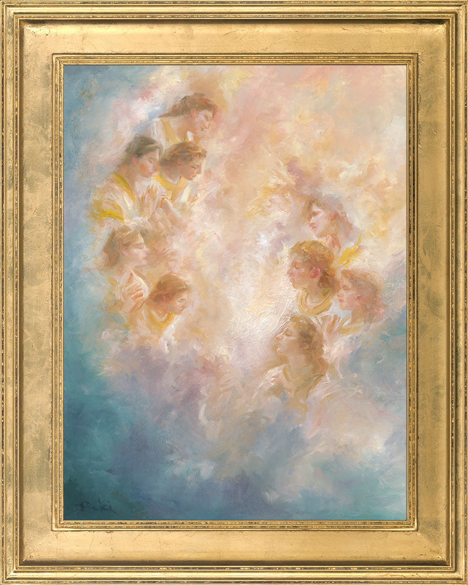 The Heavens Are Open by Beki Tobiasson – LDSArt.com