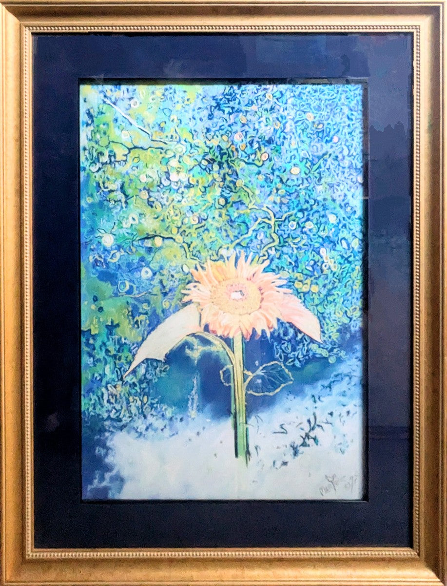 First Sunflower by Marinko Cetvei – LDSArt.com