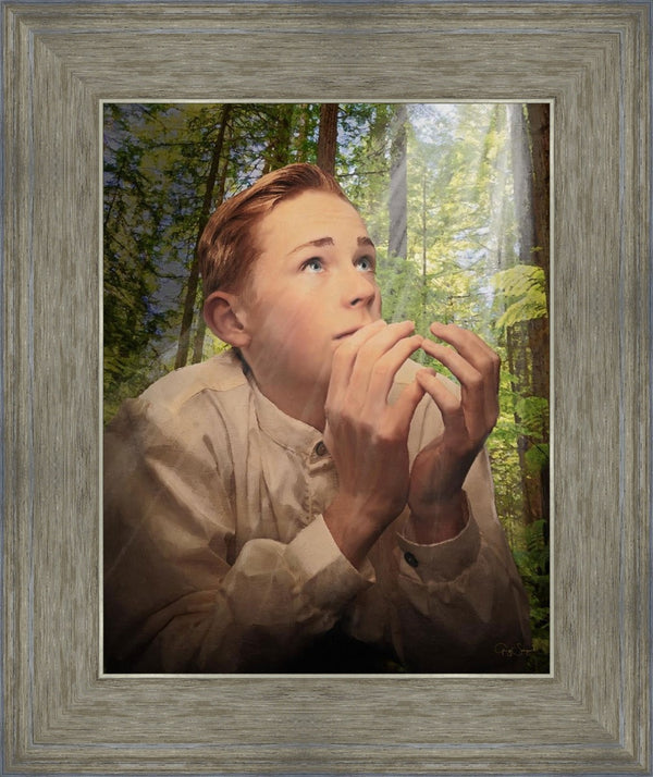 Joseph, Hear Him by Greg Sargent sacred grove answer, first vision ...