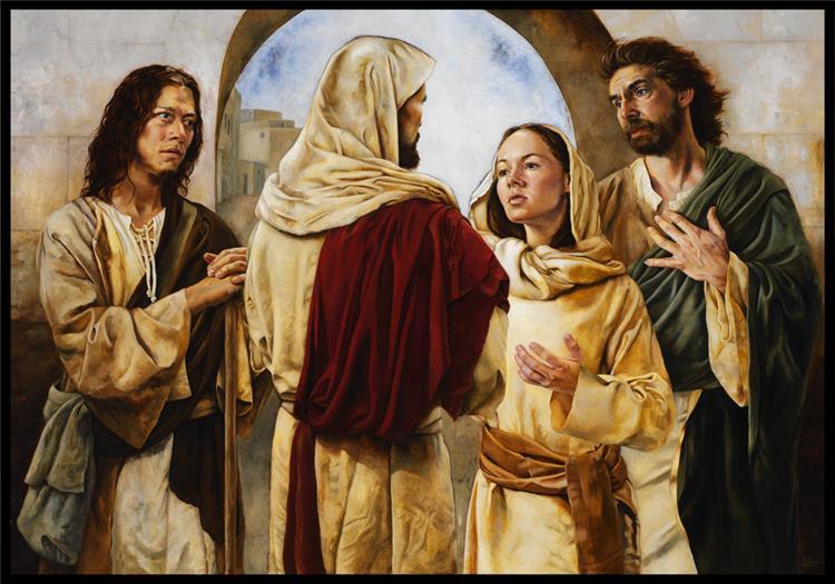 Martha's Witness Of Christ by Sandy Freckleton Gagon – LDSArt.com