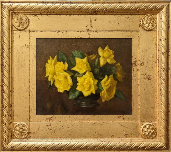 Yellow Roses by Sandra Rast Yellow Roses original artwork by Sandra ...