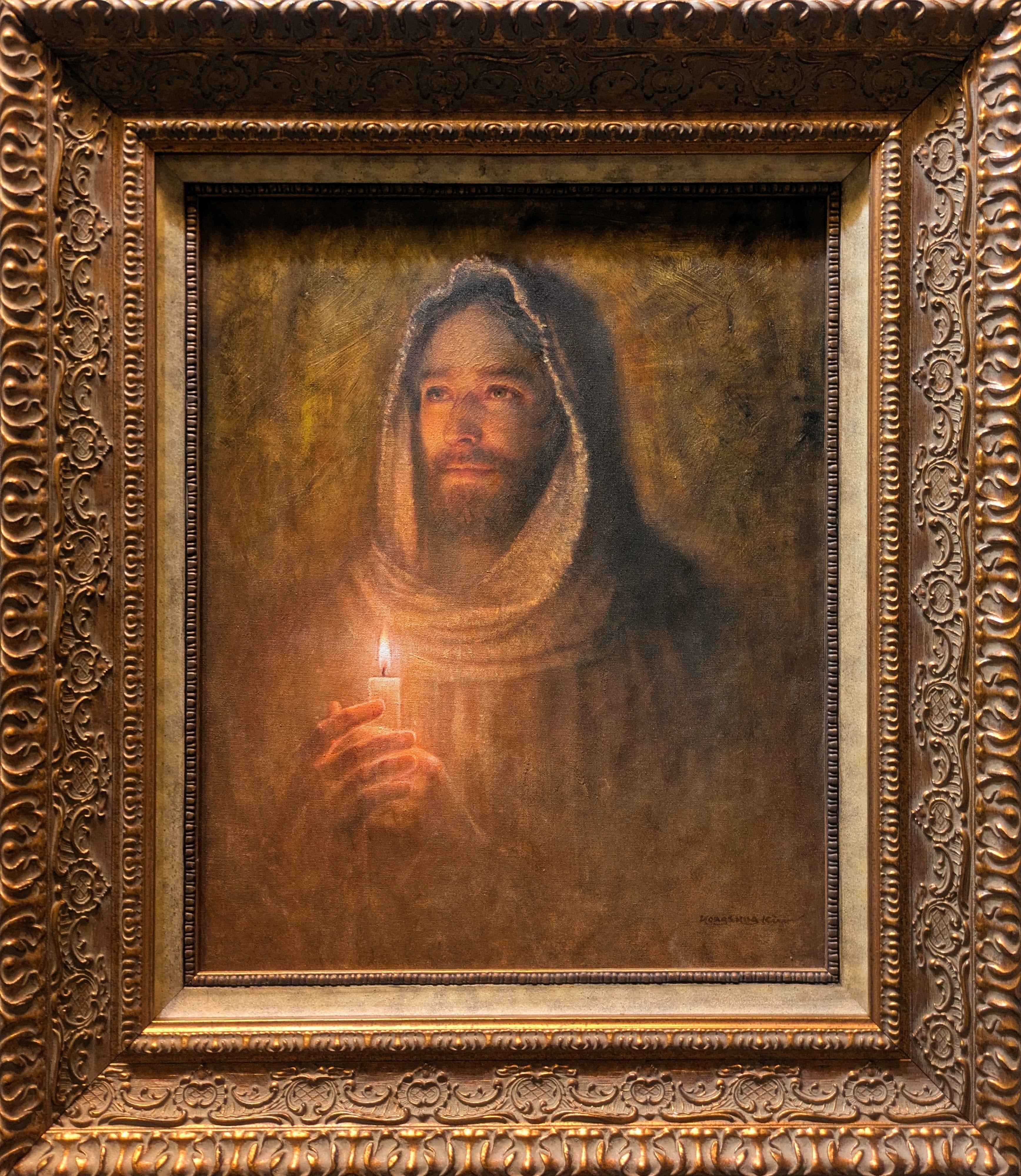 My Light and My Salvation Original Artwork by Yongsung Kim – LDSArt.com