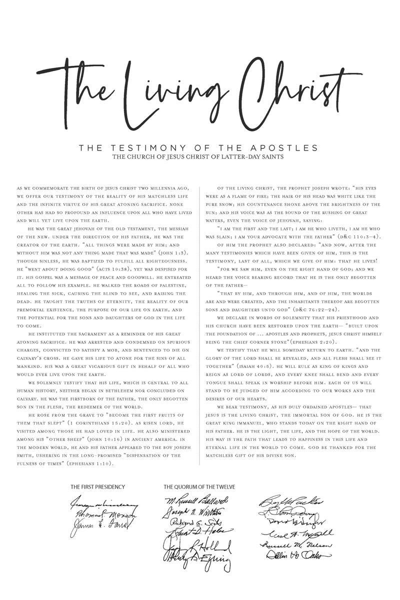 The Living Christ Hanging Print by Havenlight Publishing the living ...