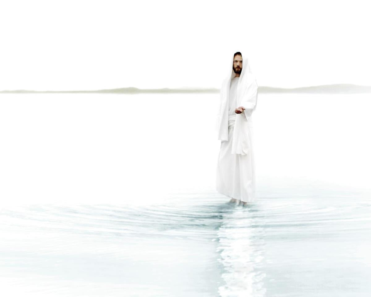 Jesus Christ Walks On Water Paintings | LDS Art & Pictures of Jesus ...