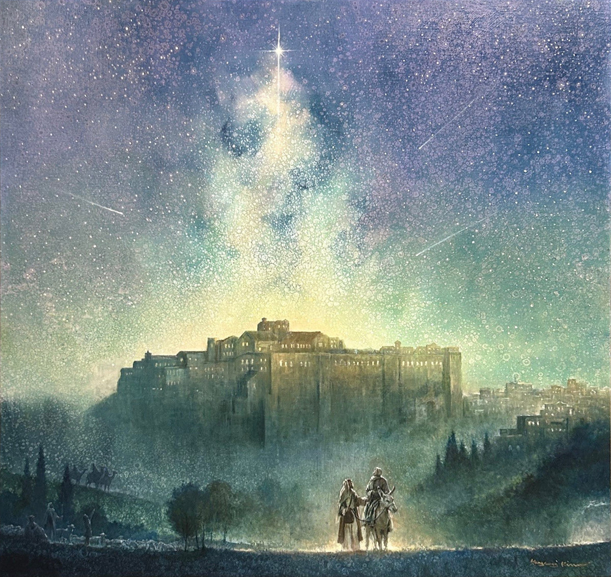 O Night Divine Original Artwork – LDSArt.com
