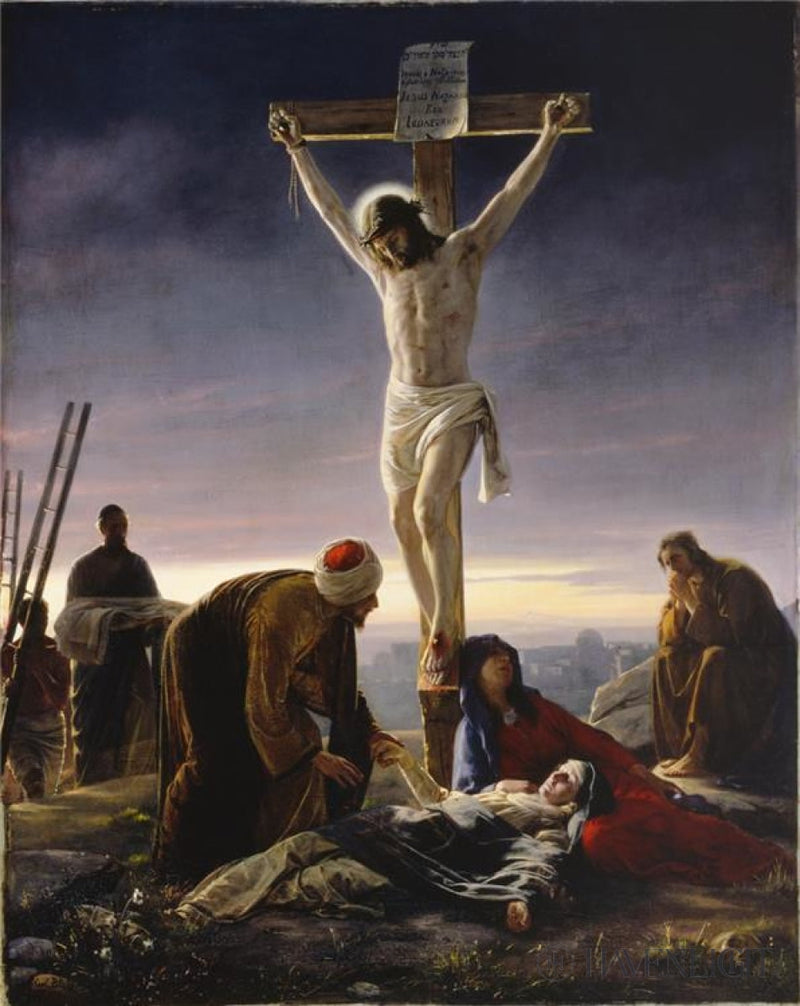 Crucifixion painting store